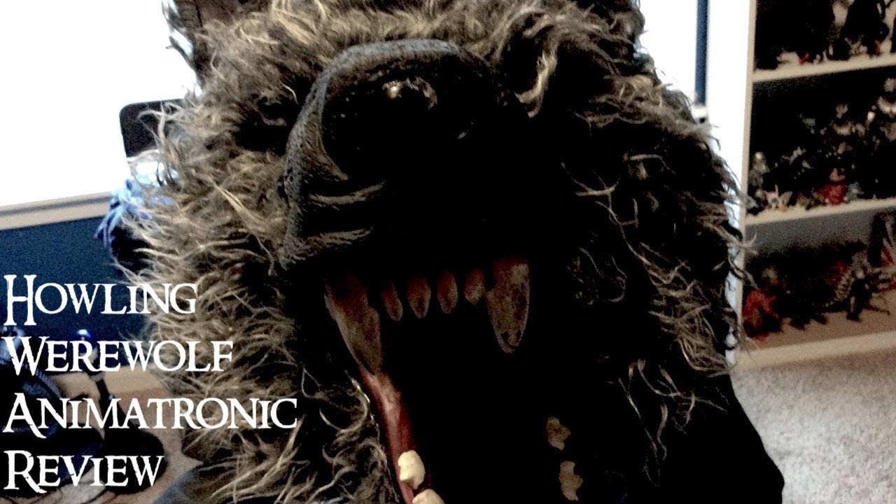 Howling Werewolf Animatronic Review - Spirit Halloween 2016 - YouTube