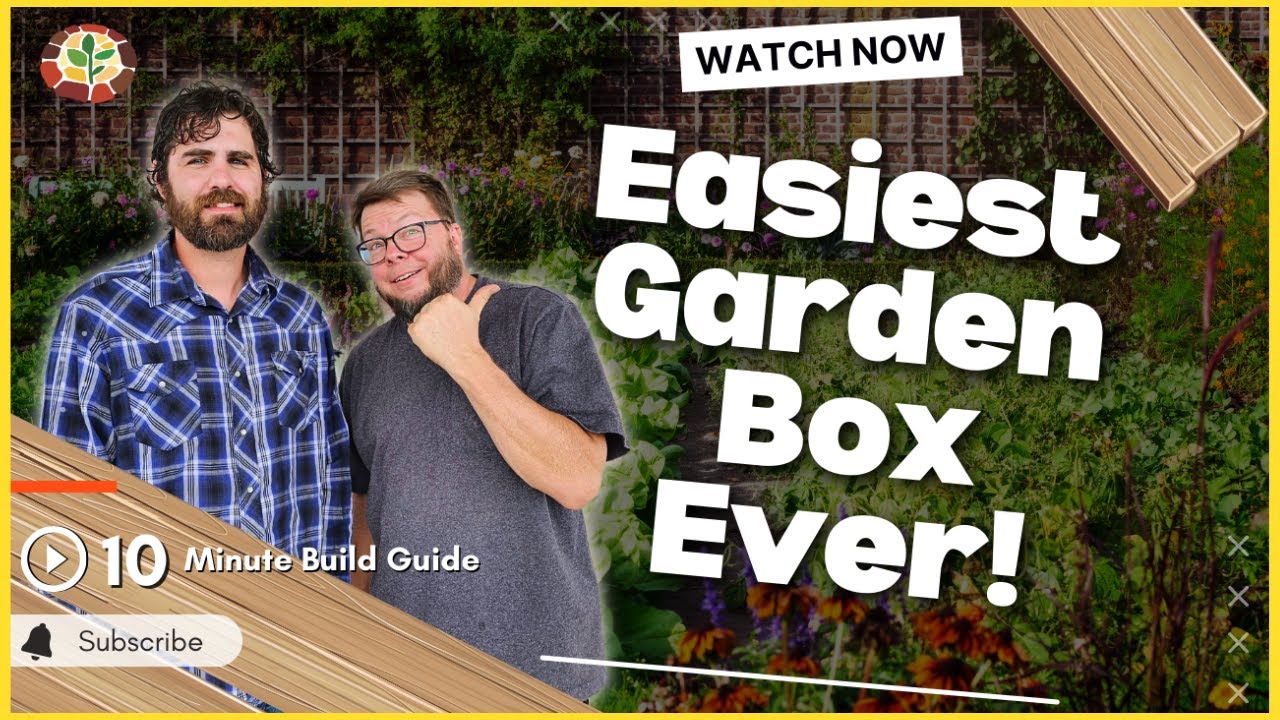 Build a Garden Box for Under $50 - Fully Modular! - YouTube