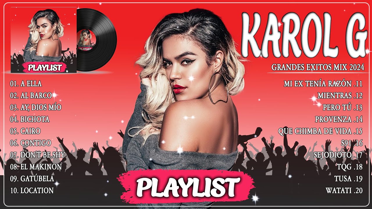 Karol G 2024 | Grandes Éxitos De Karol G | Mejores Canciones de Karol G ...