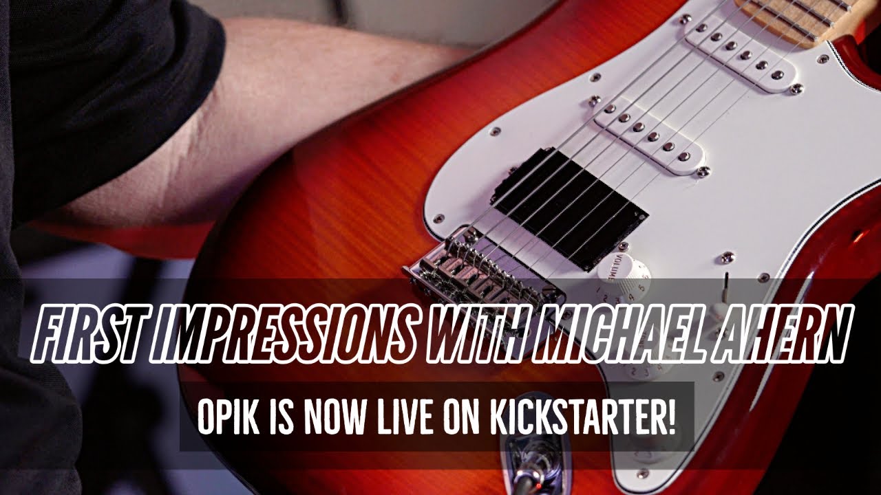 Michael Ahern tries out the ōPik | Fully Backed on Kickstarter! - YouTube