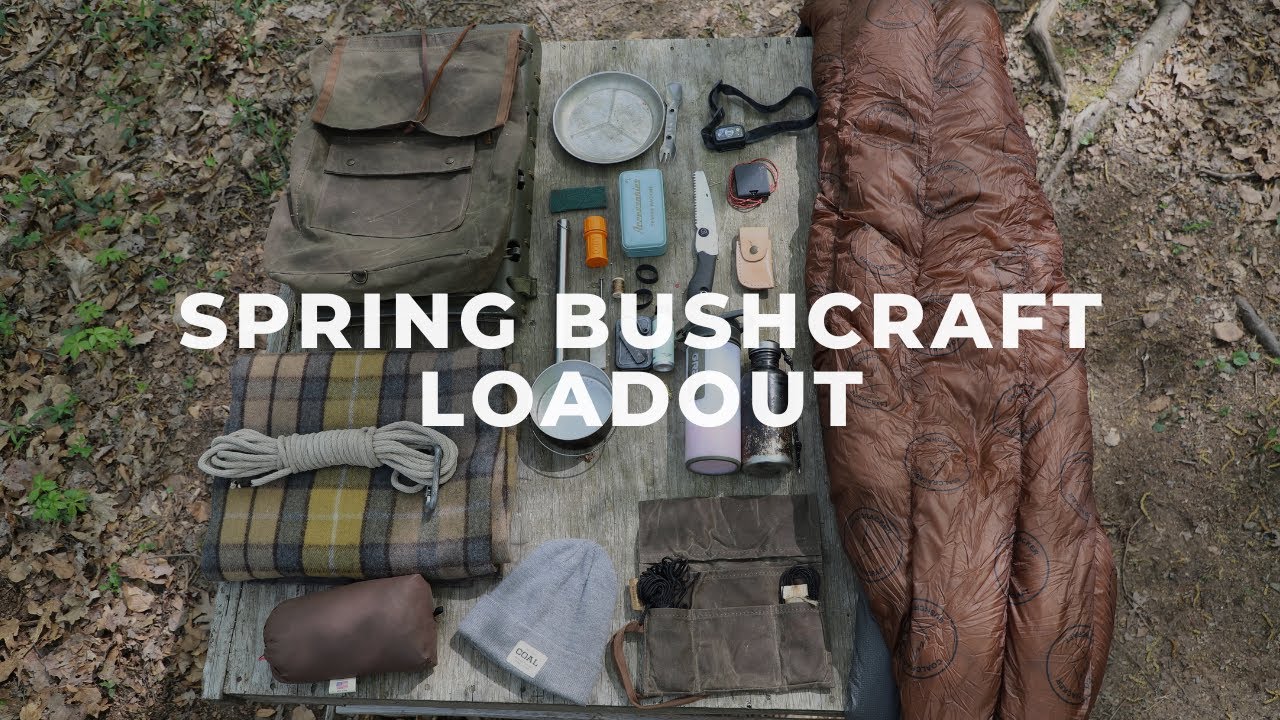 Hybrid Bushcraft Overnight Trekking Kit: Traditional x Modern - YouTube