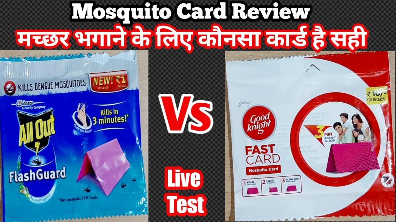 Mosquito Card Review and Comparison | Which card is the best mosquito ...