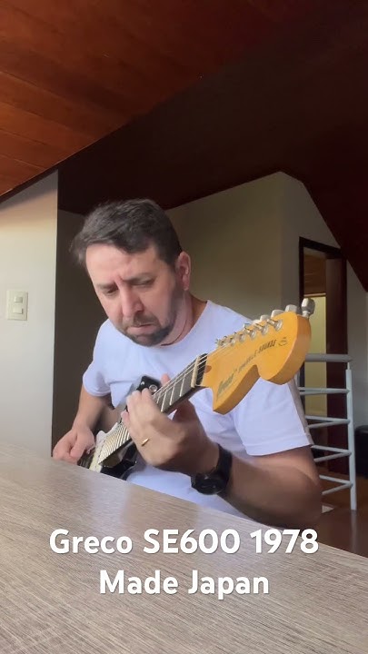 Greco Stratocaster mod SE600 Made Japan - YouTube