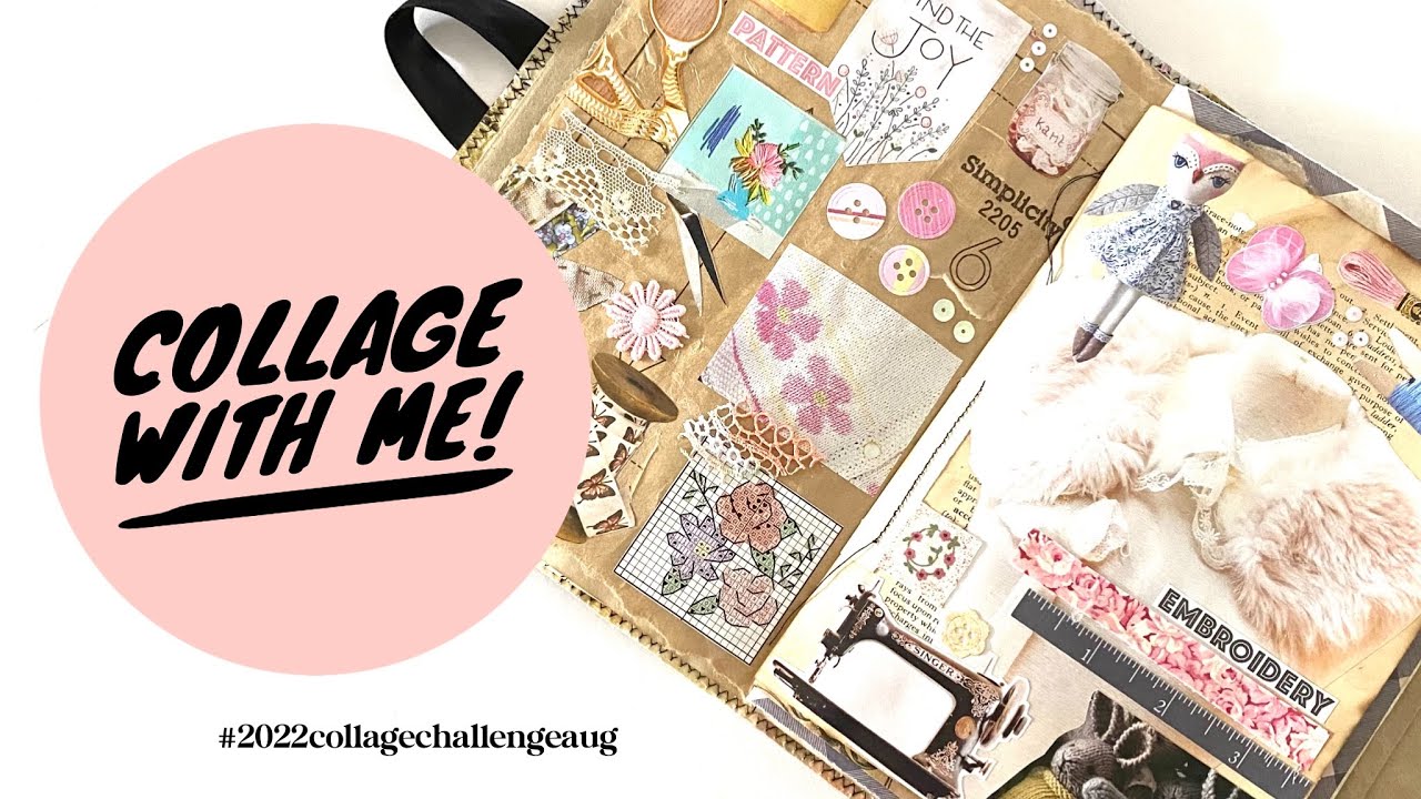 Scavenger Hunt August Collage Challenge Sewing Theme ...