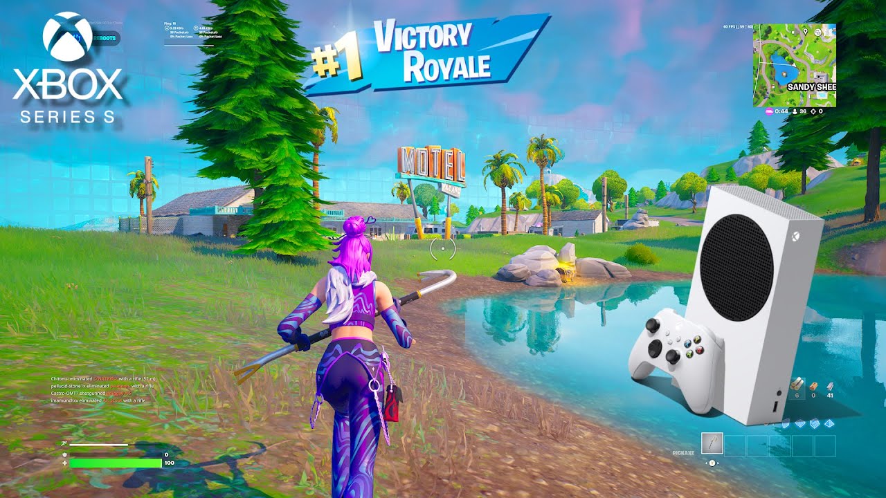 Xbox Series S Fortnite Controller Reload Gameplay (4K 120FPS) - YouTube