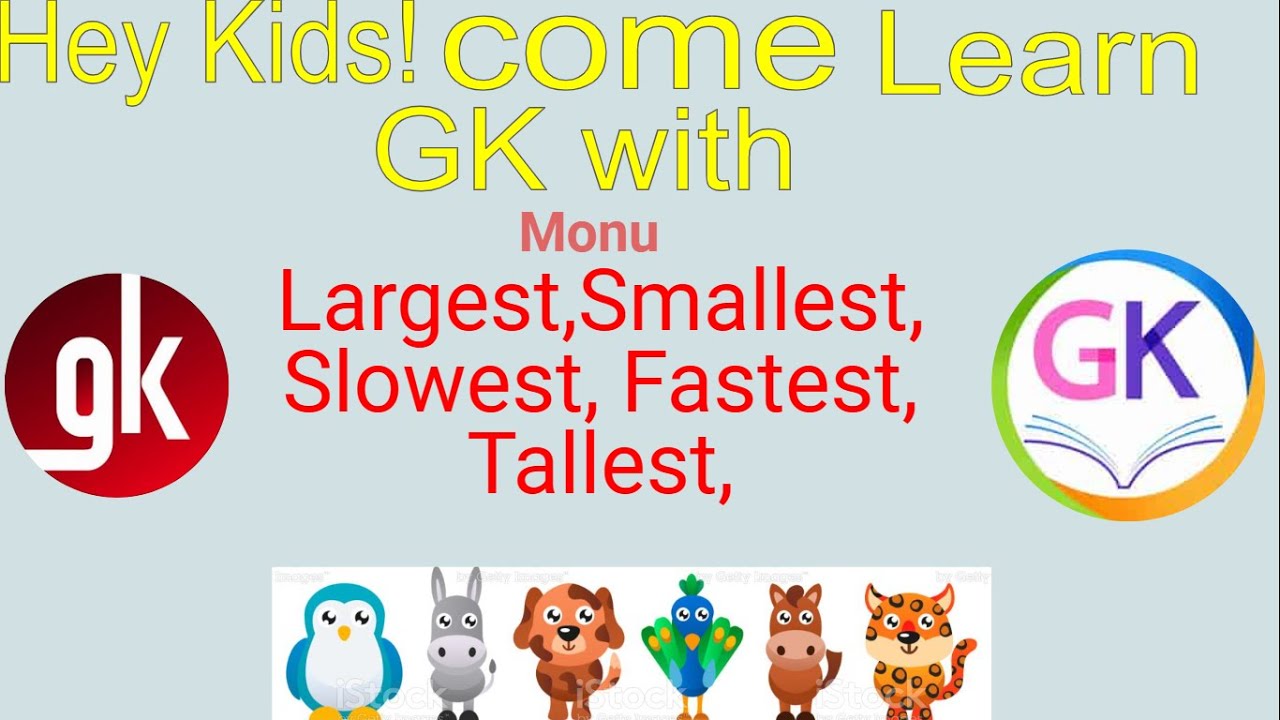 Gk Quiz For Kids Largest Smallest Fastest Slowest Tallest Gk gk-quiz-for-kids-largest-smallest-fastest-slowest-tallest-gk