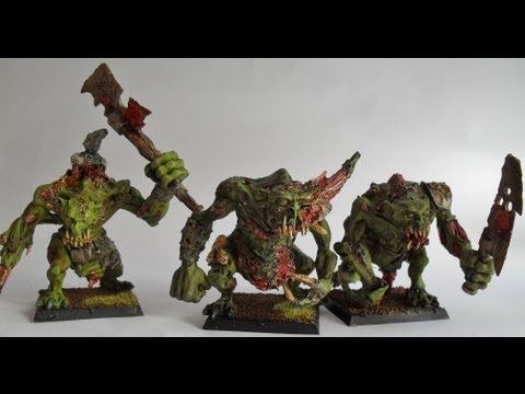 Forge World Nurgle Bile Trolls - Part Four - YouTube