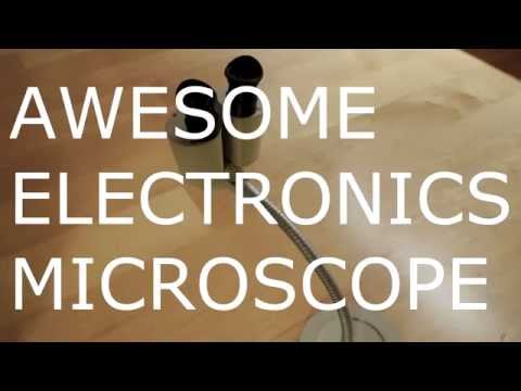 Awesome Stereo Microscope for Electronics Work - YouTube