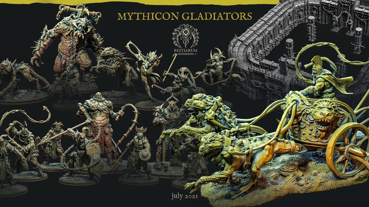 MYTHICON GLADIATORS ‖ July 2021 - YouTube