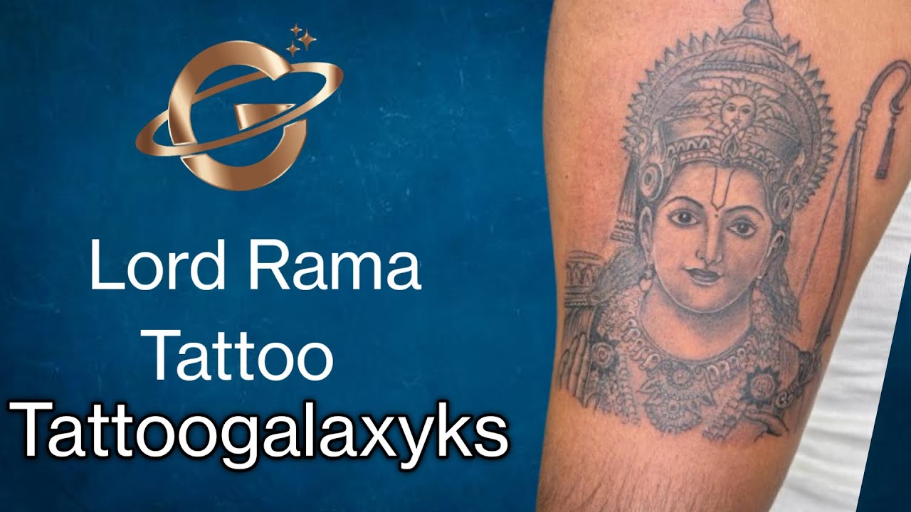 Lord Rama Tattoo @tattoogalaxyksmysore - YouTube