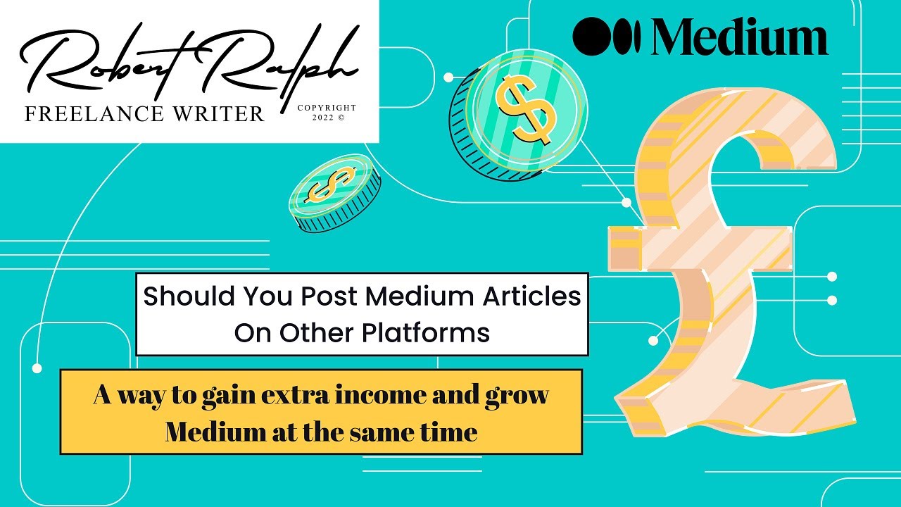 Should You Post Medium Articles On Other Platforms - YouTube