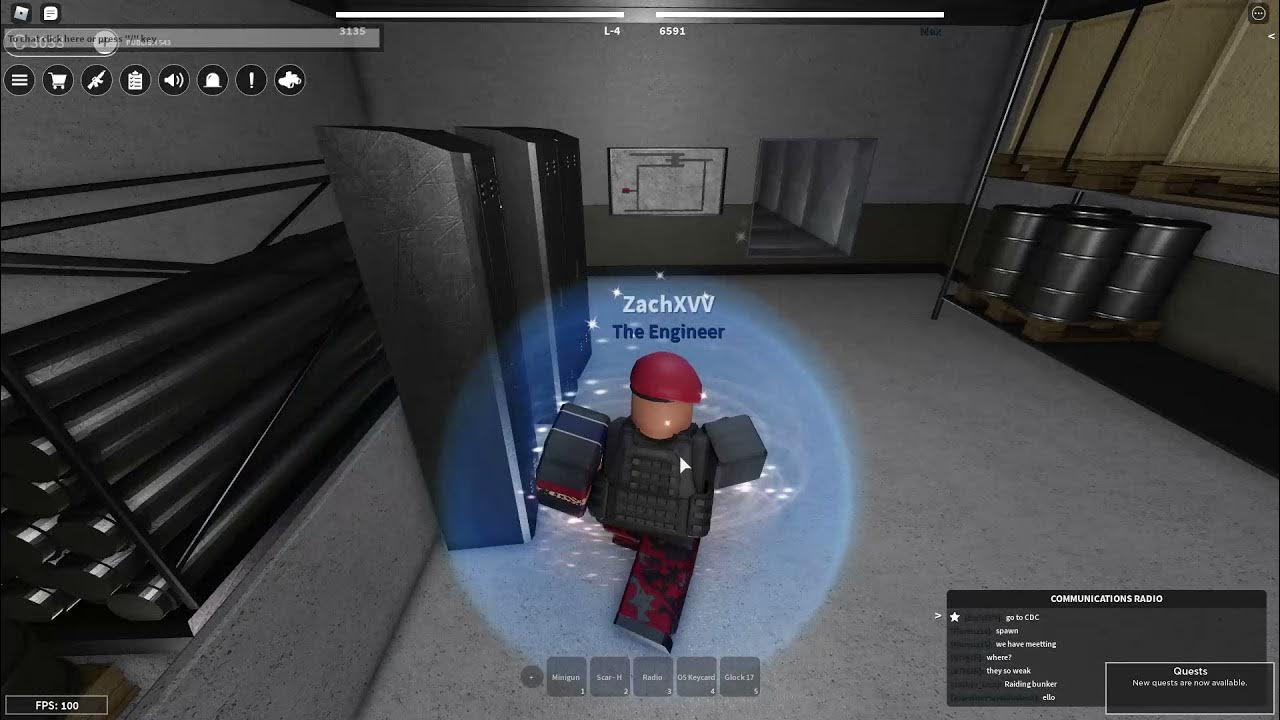 SCP: Roleplay mostly on Chaos Insurgency as The engineer (roblox) - YouTube