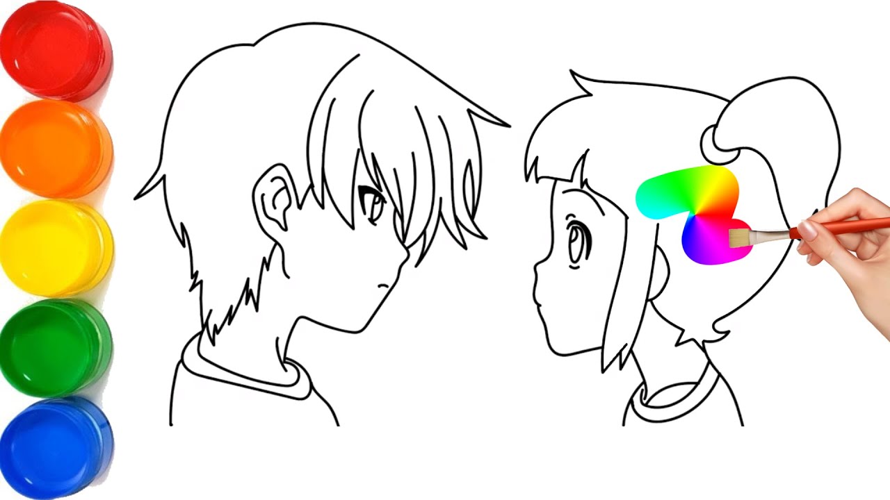 Draw The Haunted House ️"Ha-ri, Kang-Lim" Coloring, Drawing for Kids ...
