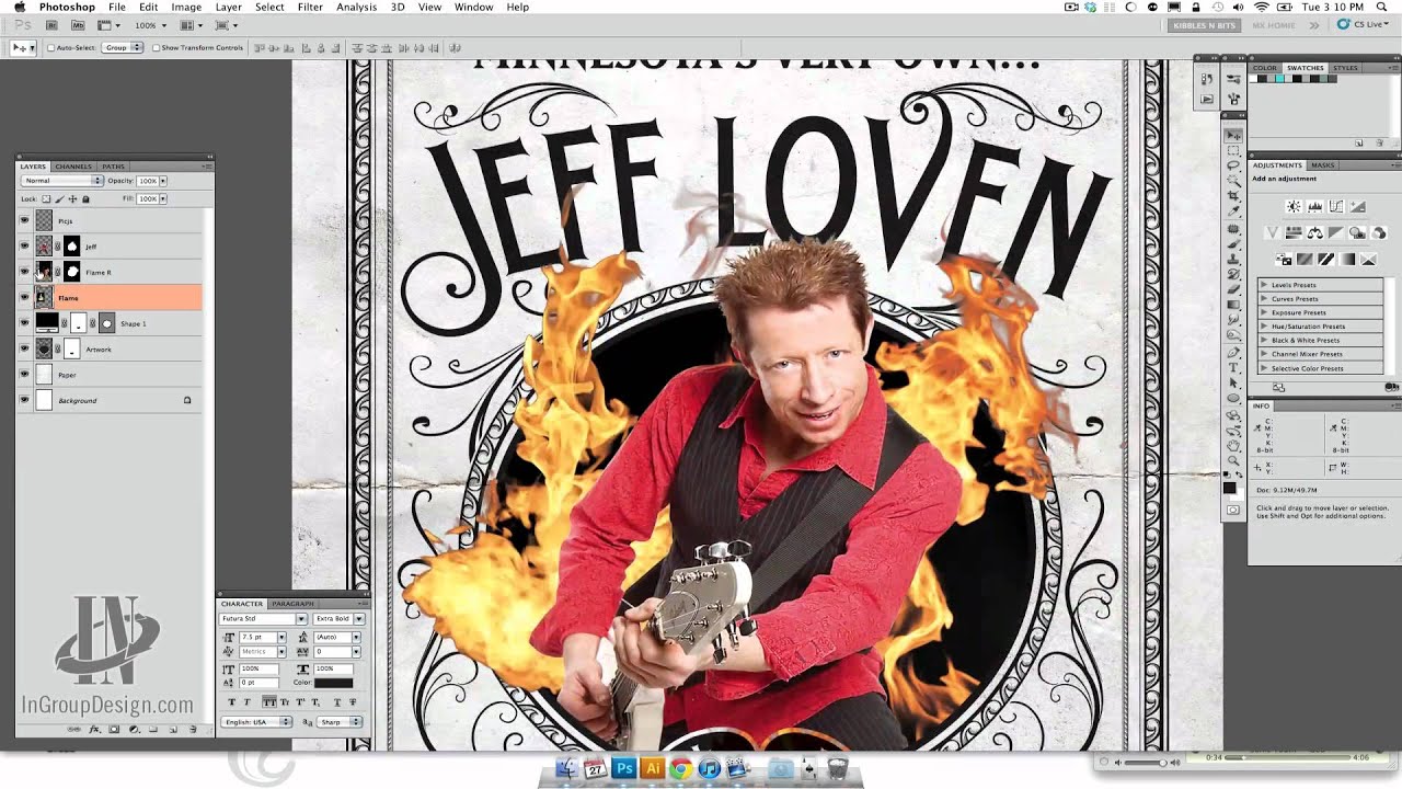 Combining Vector Illustration with Raster Images - YouTube