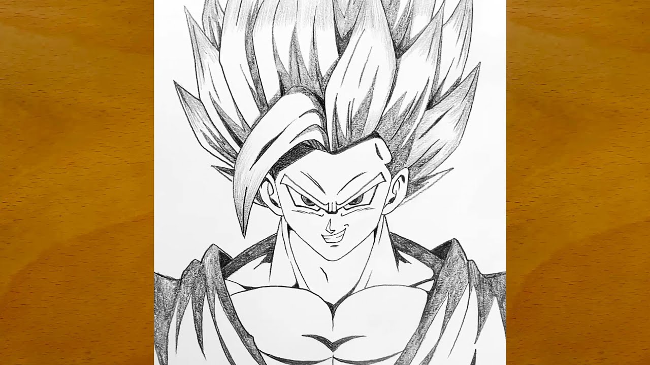 How to Draw Beast Gohan || Dragon Ball Super Fan Art || Anime Pencil ...