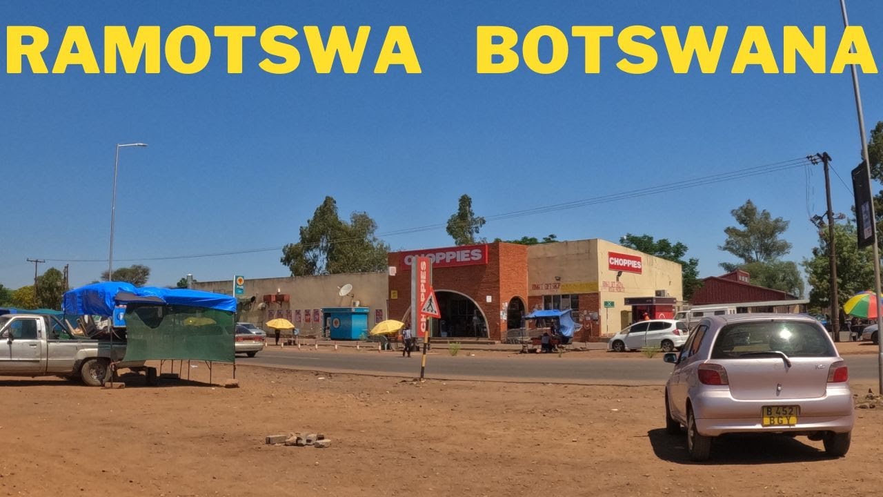 Ramotswa Village - Drive - Botswana - YouTube