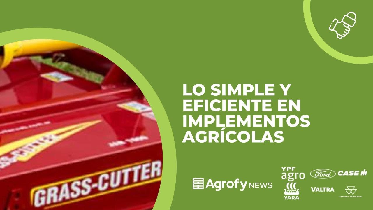 #grasscutter Lo simple y eficiente en implementos para el agro - YouTube