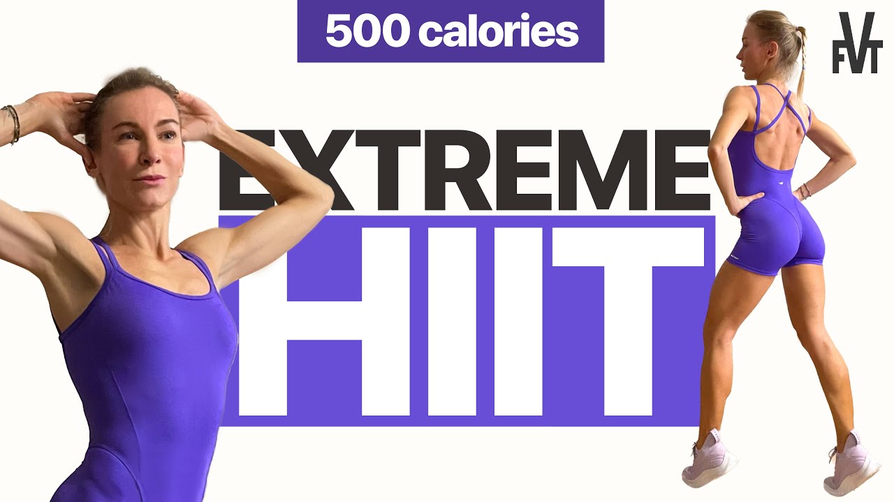 20 Min Super Intense Full Body Hiit Workout For Fat Burn No