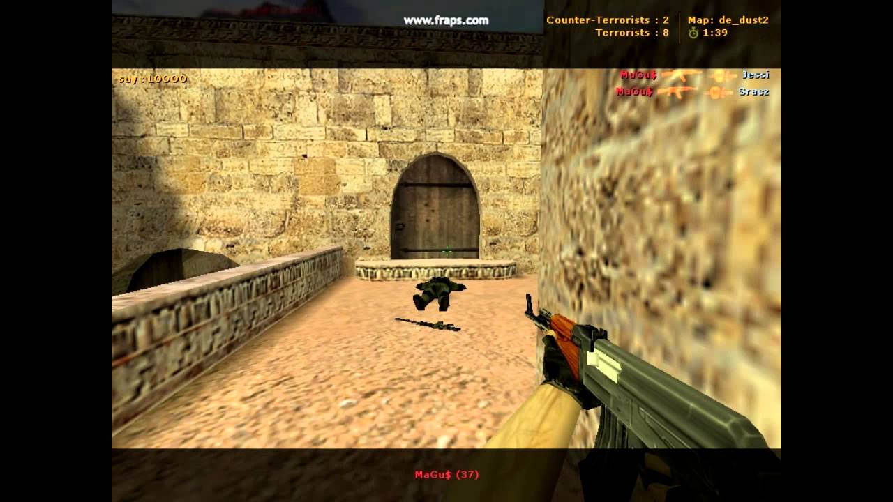 Counter Strike 1.6 AK-47 gameplay (2013) - YouTube