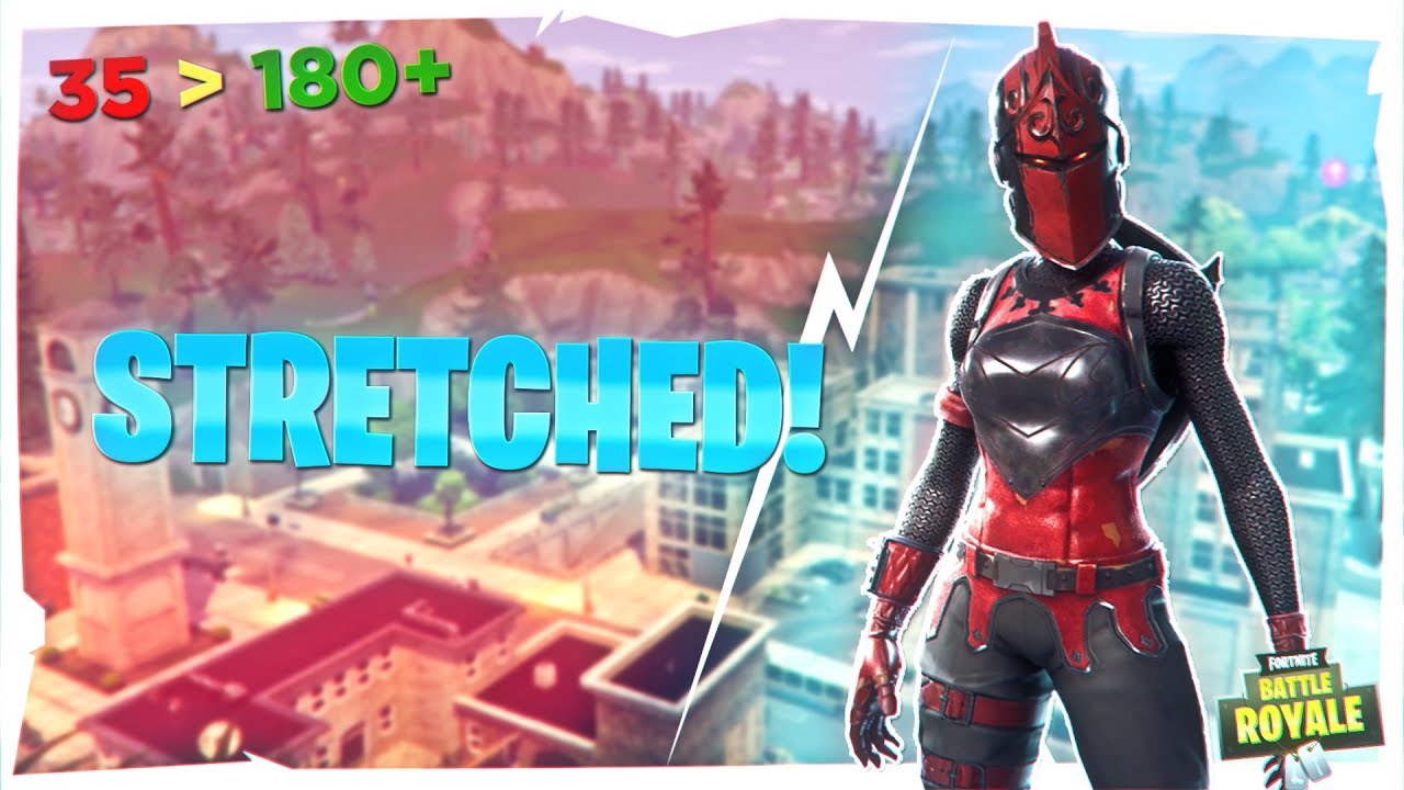 🔴 FORTNITE HOW TO STRETCH RESOLUTION ☑️ IMPROVE AIM & INCREASE FPS 🔵 ...