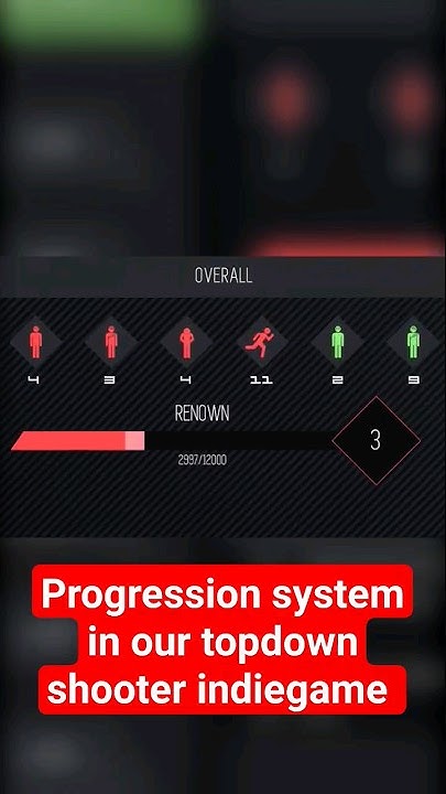 Renown system in our indiegame #games #indiegame #topdown #animation #ui - YouTube