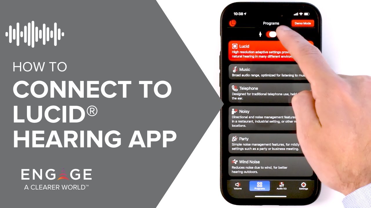 How To Connect to Lucid® Hearing App - YouTube