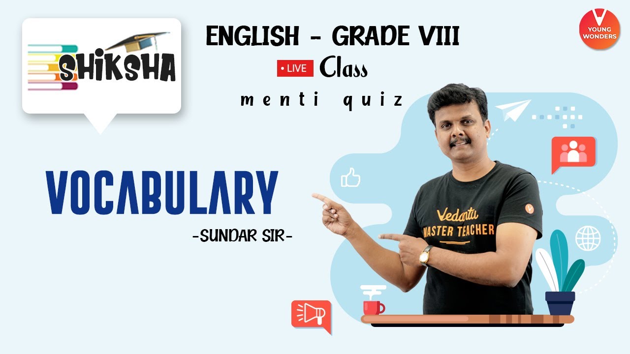 Vocabulary | English Vocabulary Class 8 | NCERT class 8 | Class 8 ...
