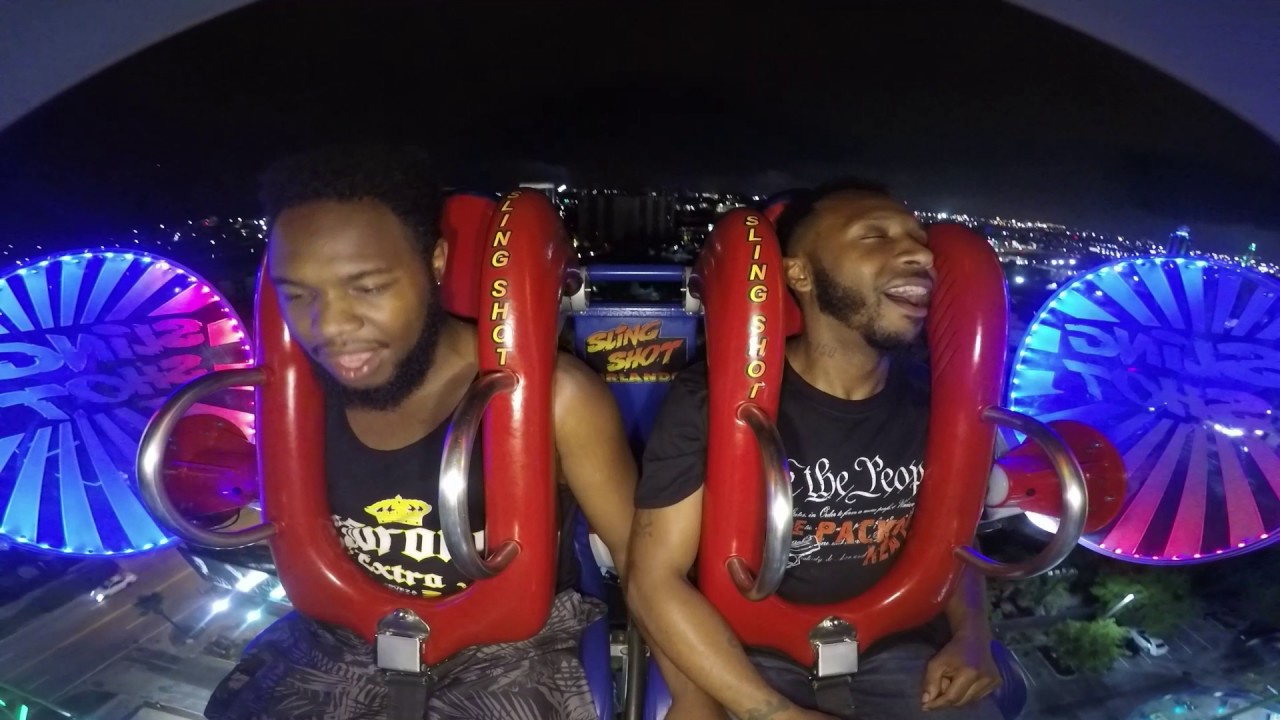 Orlando Florida Tallest Sling Shot Youtube