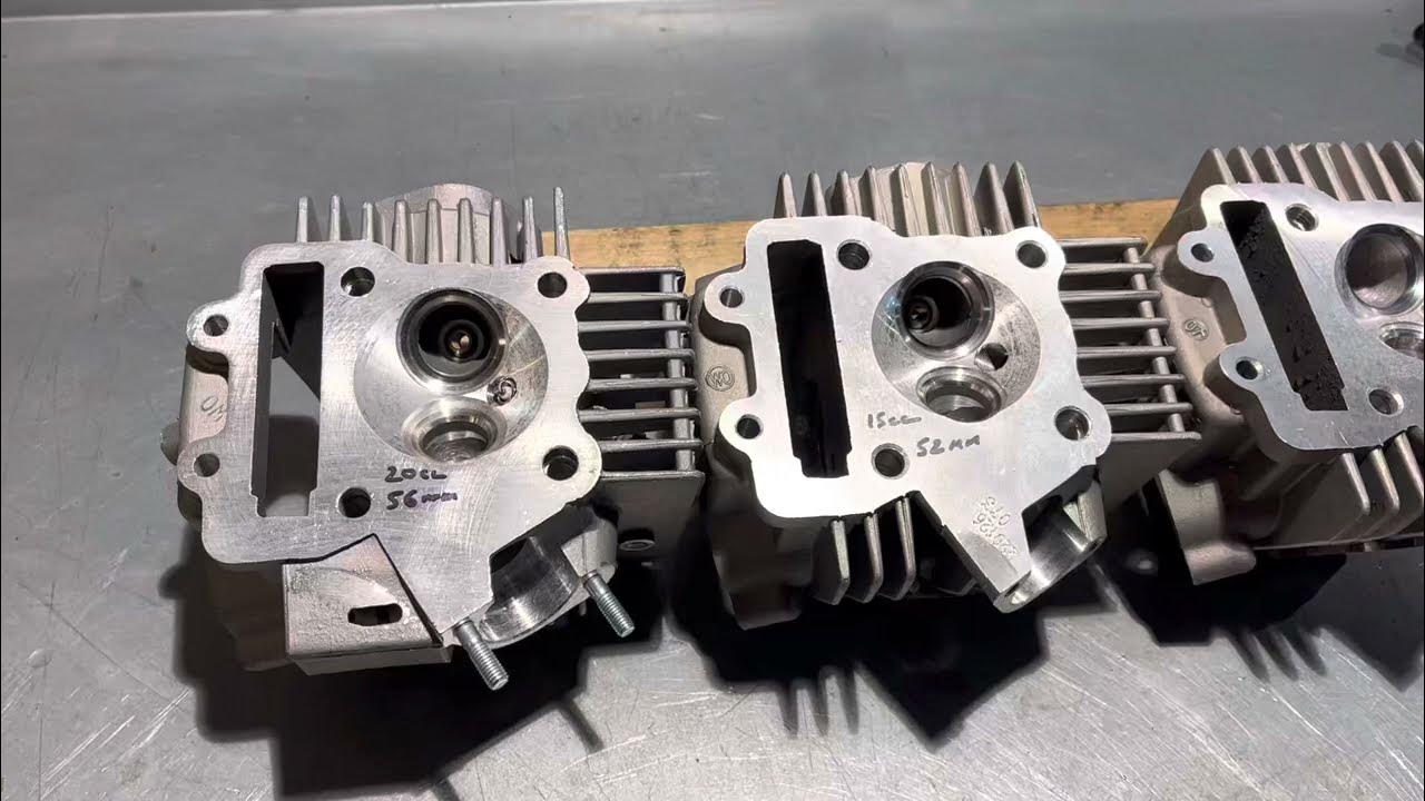 OORacing YX150/160 RED TAG insight on Hemi size and valve seat openings - YouTube