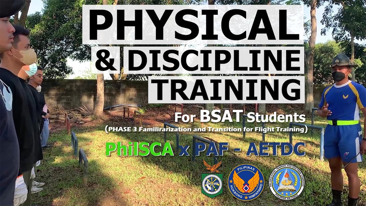 Air force Training? || BSAT Physical & Discipline Training - YouTube