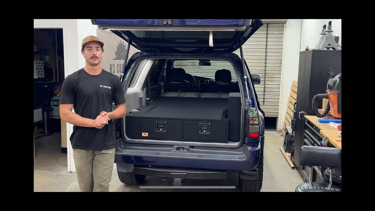 3rd Gen 4Runner Drawer System Installation - YouTube
