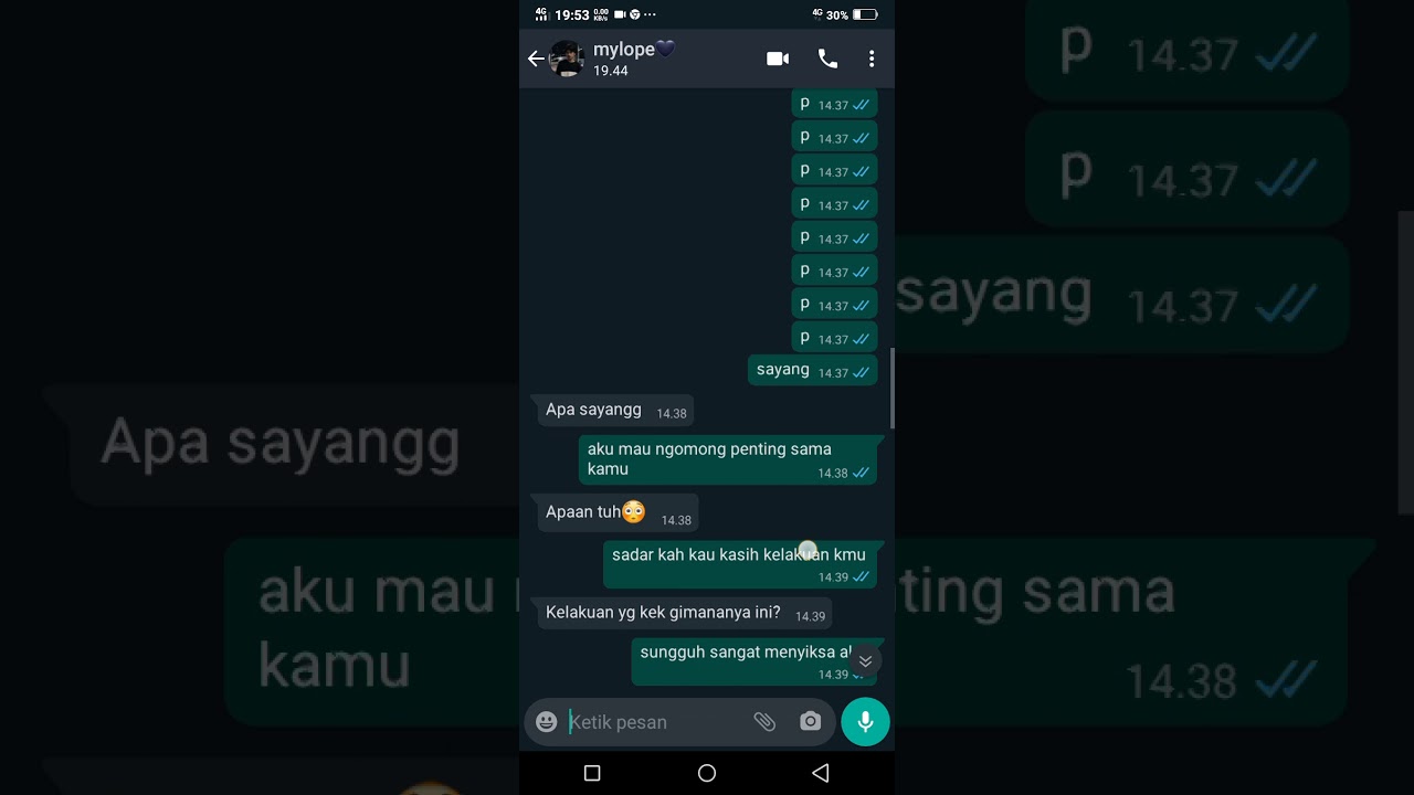 prank chat sama pacar!!auto ngakak liat nya😅 - YouTube