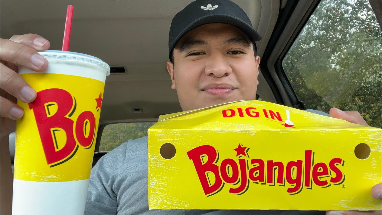 ASMR Eating Bojangles Supreme Box - YouTube