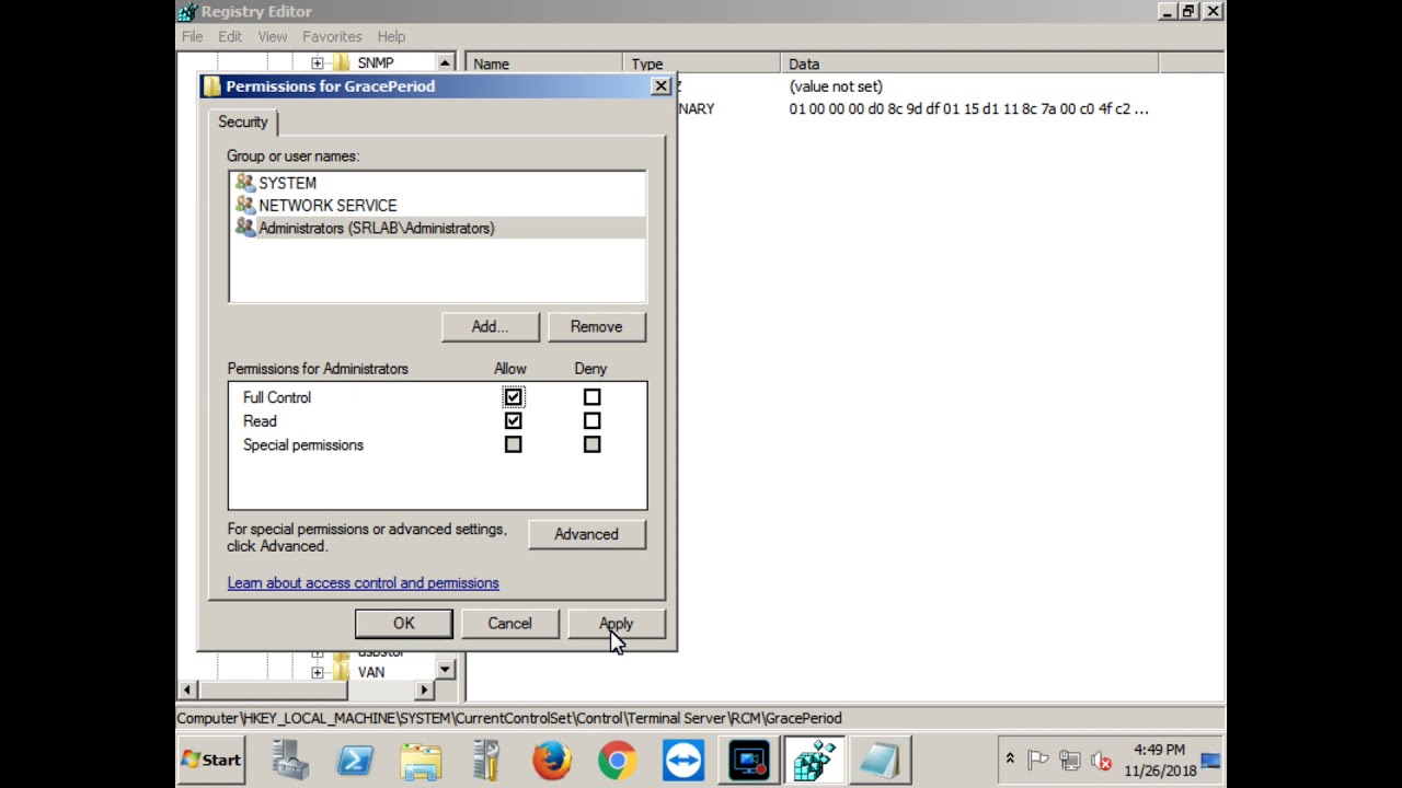 Remote Desktop Licence Expired / Reset - YouTube
