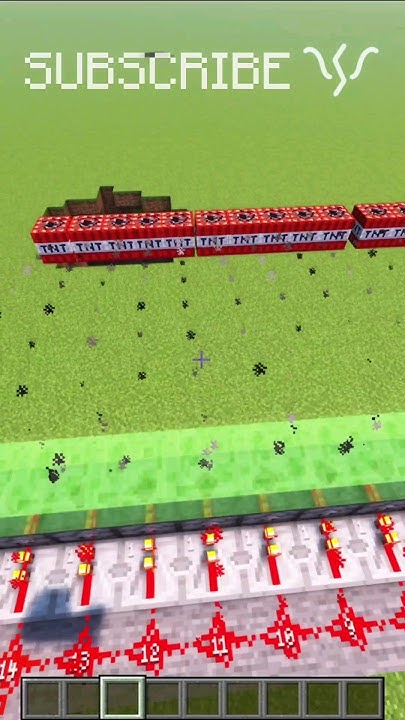 TILEABLE TNT LAUNCHER for MINING (cheap and simple) | Redstone with PsiVolt #minecraft #redstone ...
