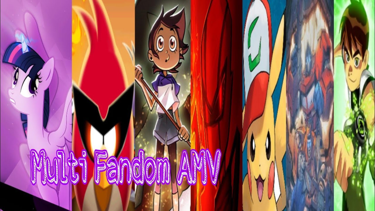 Multifandom (AMV) Runnin - YouTube