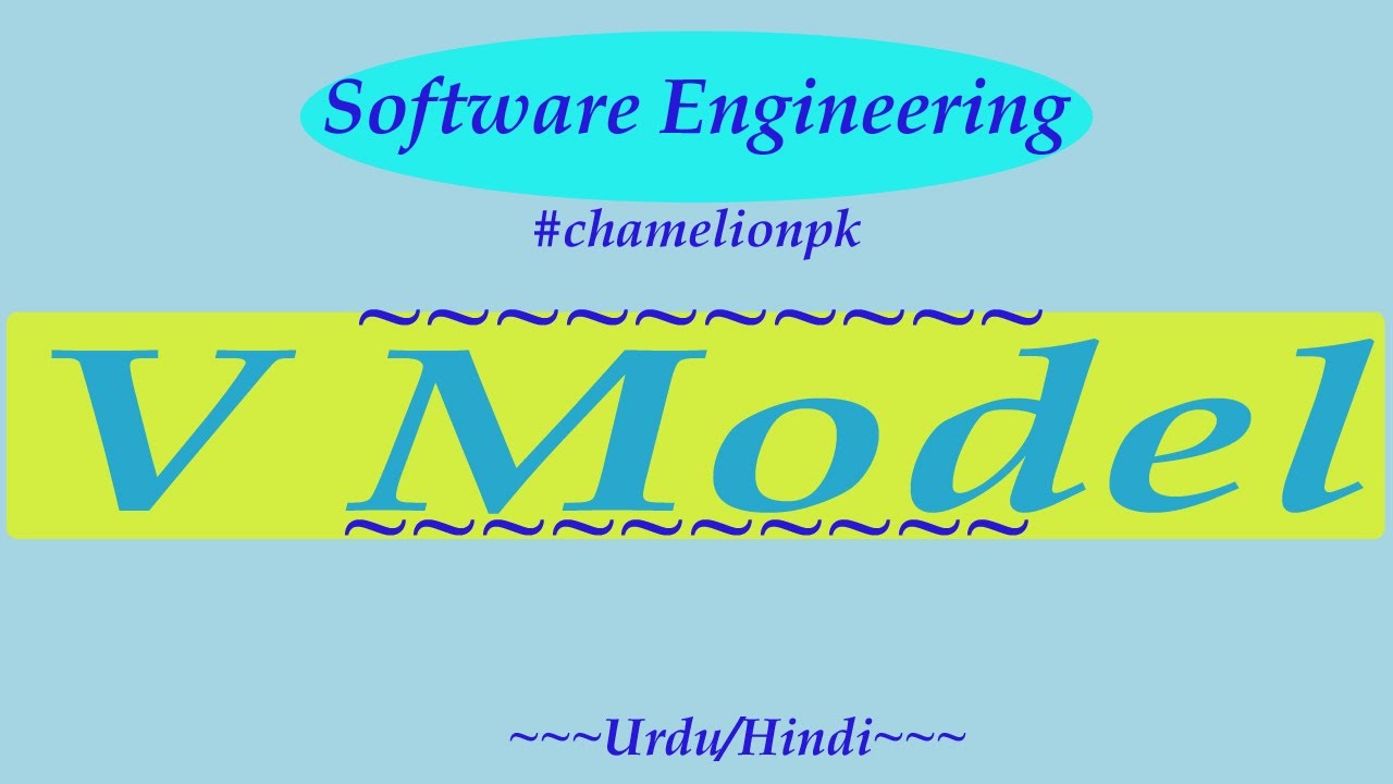Lecture 8 V Model Software Engineering Process Model Youtube