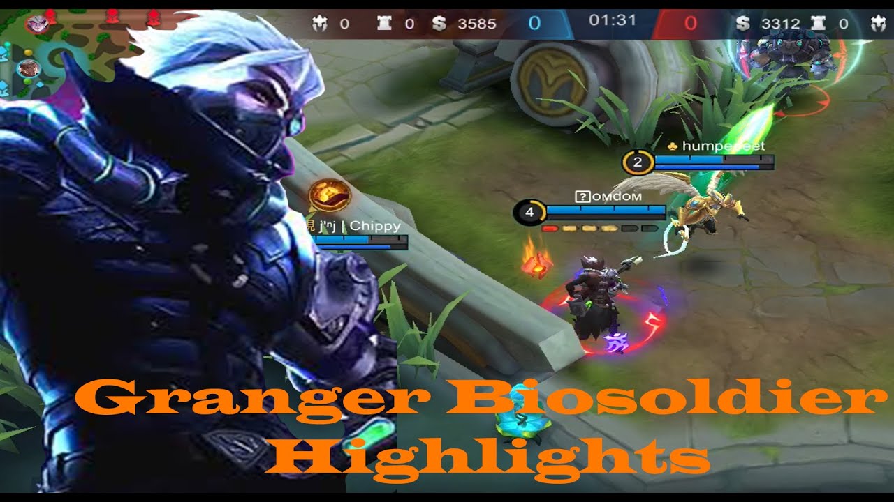 LEGENDARY HIGHLIGHTS #1 GRANGER BIOSOLDIER - MOBILE LEGENDS - YouTube