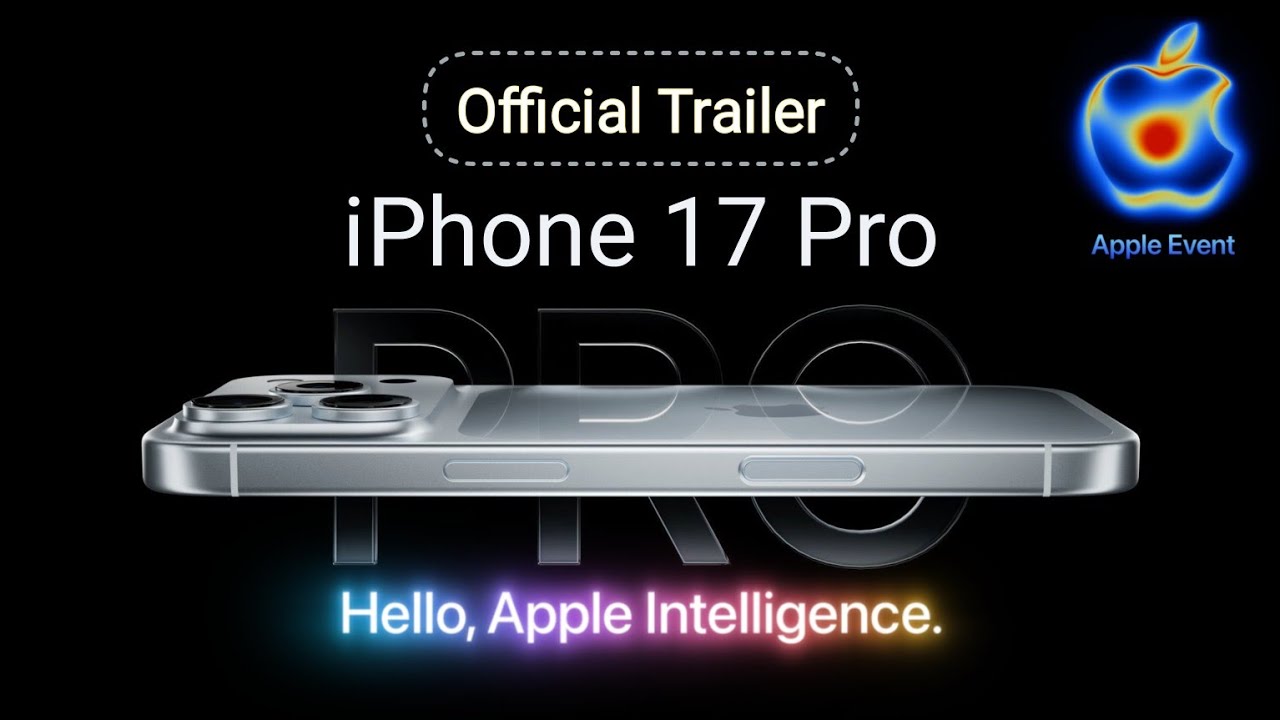 iPhone 17 Pro Official Trailer 2025 | Apple Event – First Look & Design ...