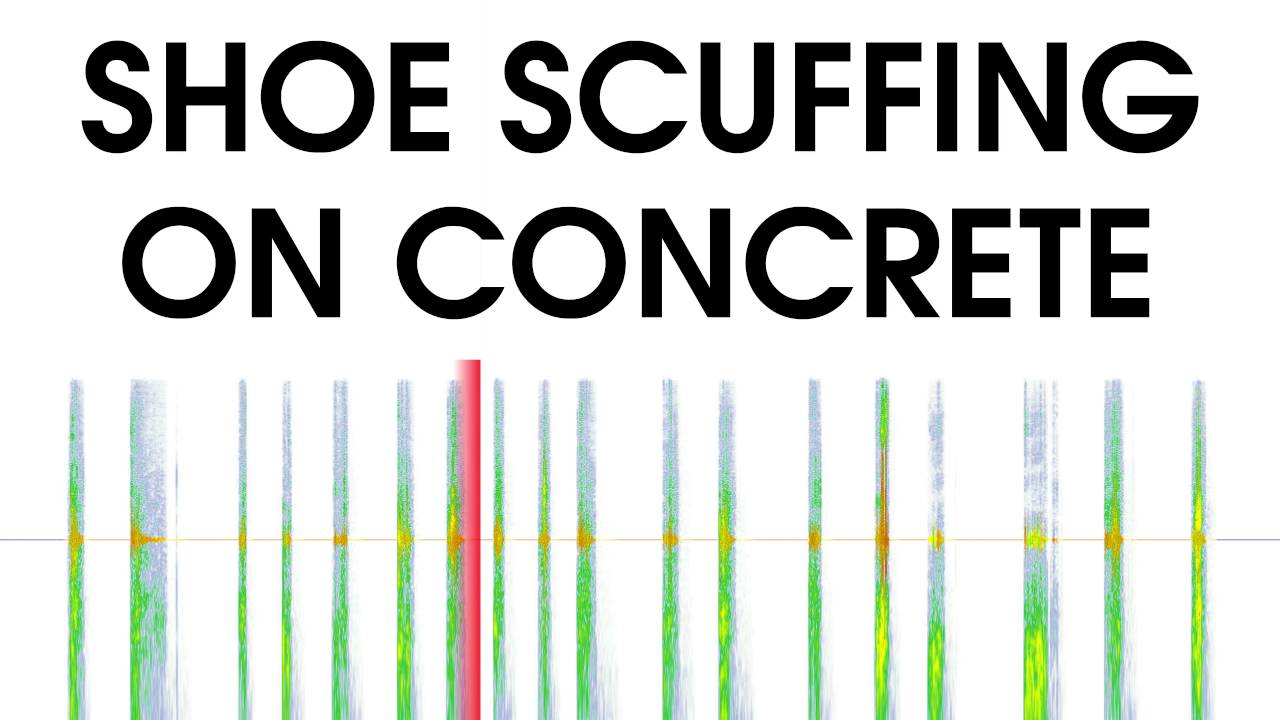 Shoe Scuffing on Concrete Sound Effect - YouTube