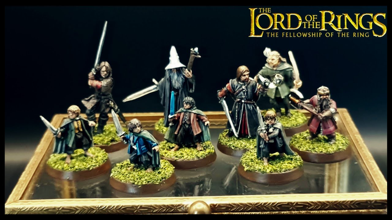 Lord of the Rings: The Fellowship | Games Workshop #shorts #models # ...