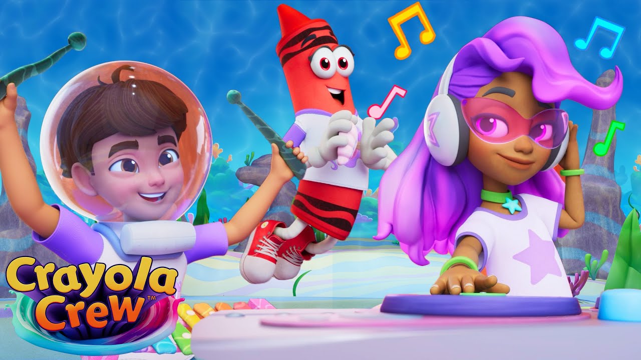 Underwater Mermaid Band with @CrayolaCrewOfficial | Creative ...