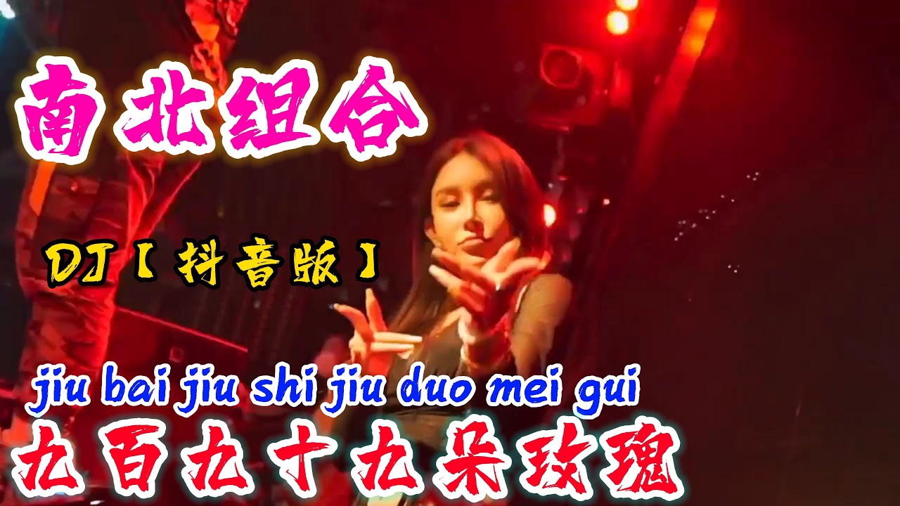 DJ【抖音版】九百九十九朵玫瑰 - 南北组合 jiu bai jiu shi jiu duo mei gui @NiceMusicBox ...