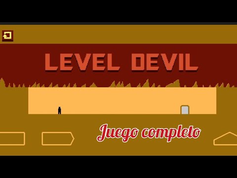jugando (LEVEL DEVIL) JUEGO COMPLETO - YouTube