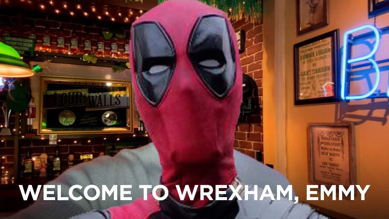 Deadpool presents Welcome to Wrexham, Emmy - YouTube
