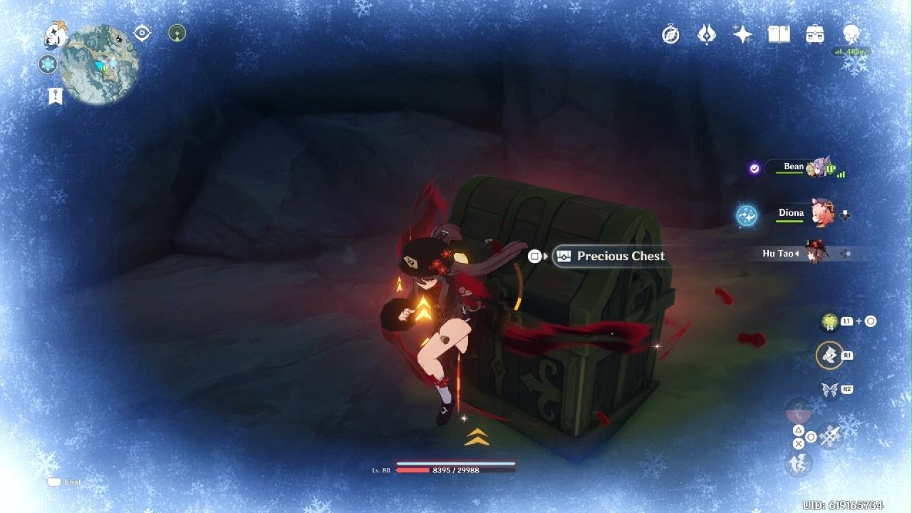 Hu tao stuck in chest, gets saved (emotional) - YouTube