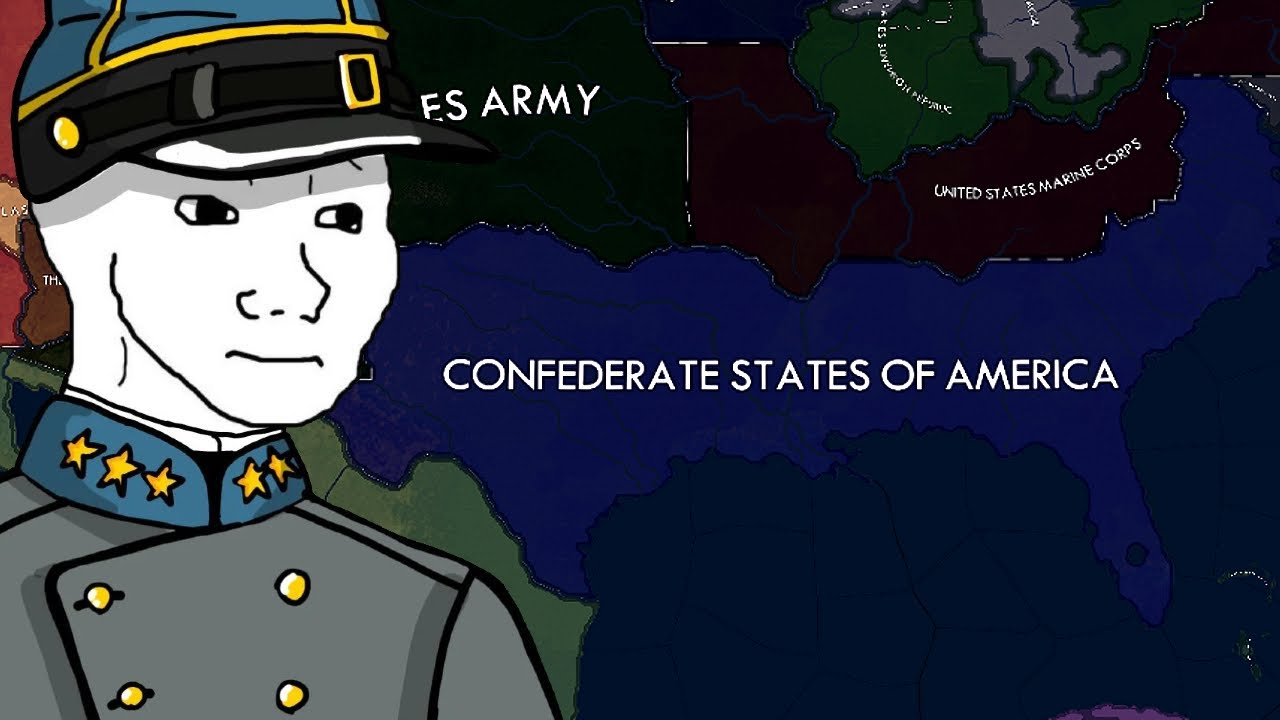 The Second Dixie: CSA's Redemption in HOI4 Extremis Ultimis - YouTube