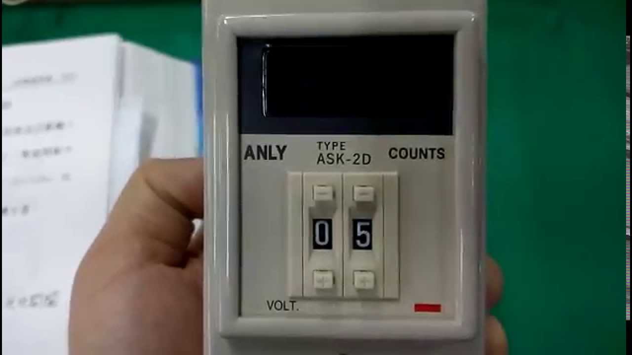 Anly Ask 2d Counter 計數器 20150209 宅爸詹姆士 Youtube