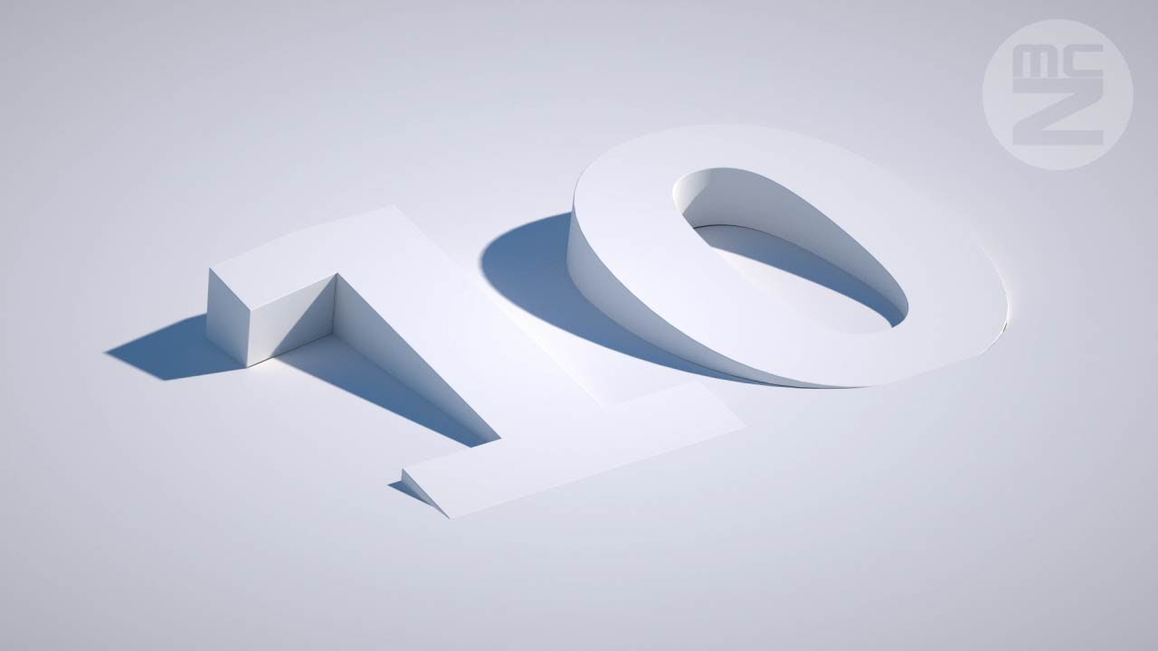 ⏳HD 4K - 10 seconds Countdown - ⏱ 3d Timer - Conto alla rovescia 10 - 計時器 - (This is not free ...