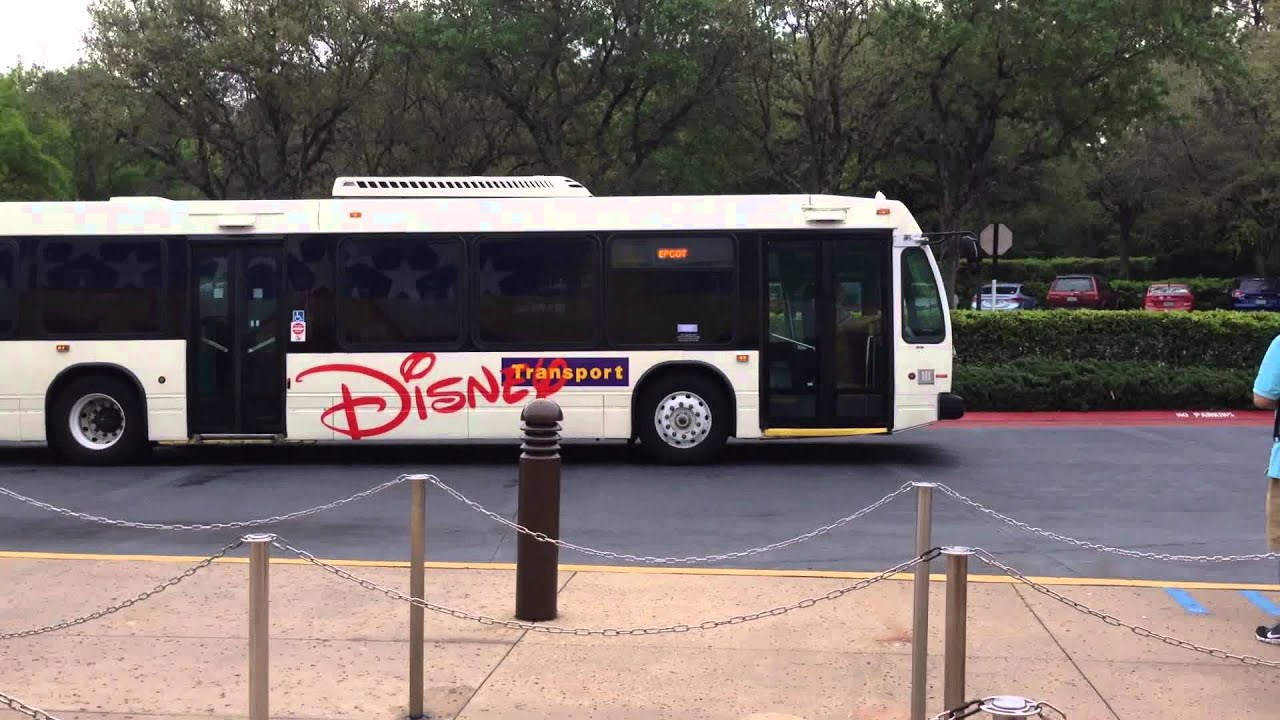 Disney Transportation Bus, Disney's All-Star Sports Resort, Orlando ...